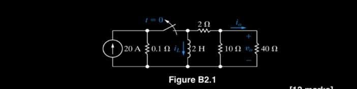 [Solved]: B2. a) For the circuit in Figure B1.2 above, can