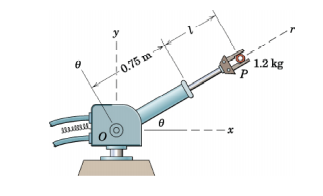 Solved The robot arm is elevating and extending | Chegg.com