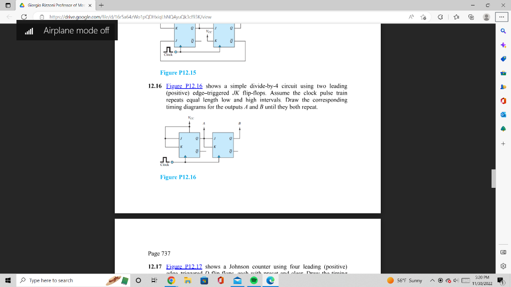 Solved Figure P12.15 12.16 Eigure P12.16 shows a simple | Chegg.com
