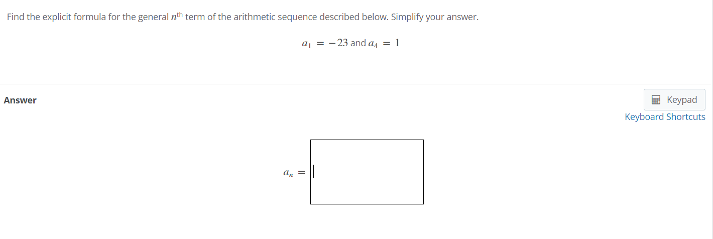 Solved Find the explicit formula for the general nth term of | Chegg.com