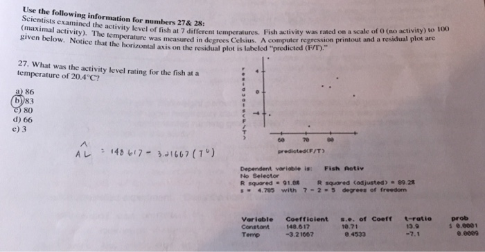 Solved Use the following information for numbers 27&28 eity | Chegg.com