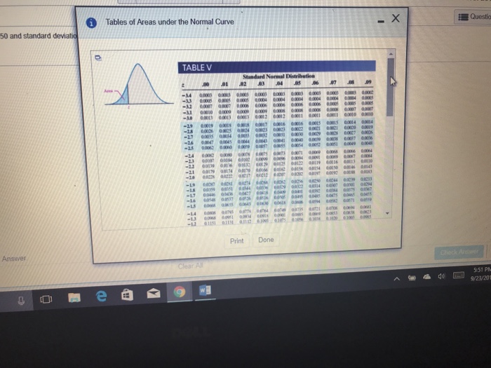 Solved Assume the random variable X is normally distributed | Chegg.com