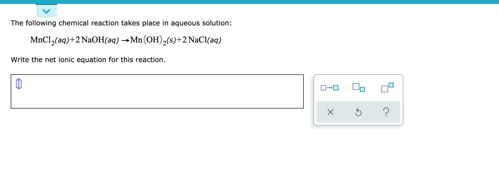 Solved The following chemical reaction takes place in | Chegg.com