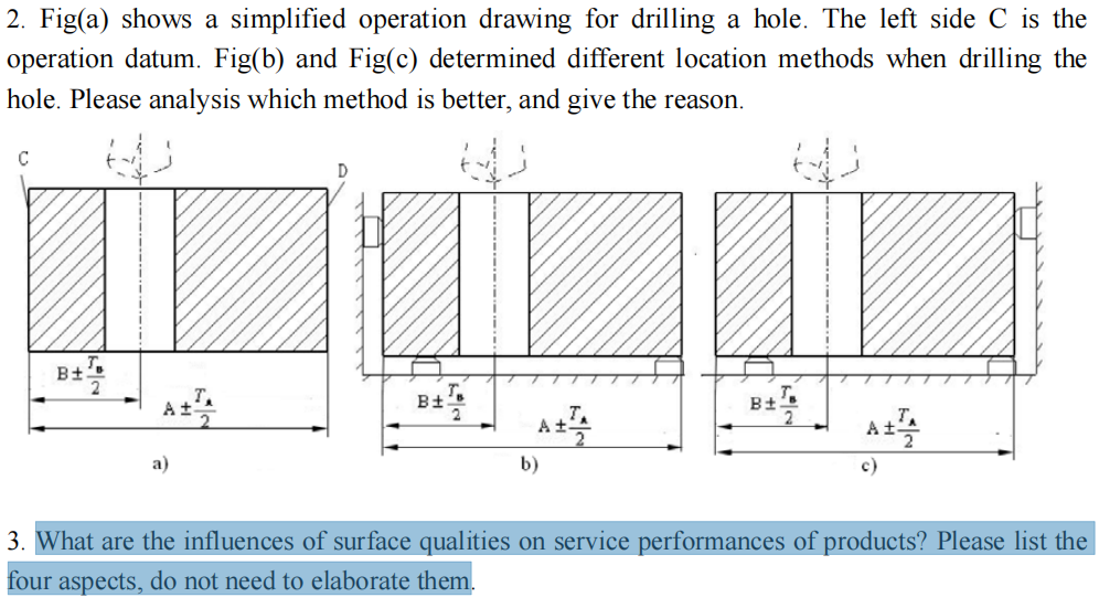 Solved 2. Fig(a) shows a simplified operation drawing for | Chegg.com
