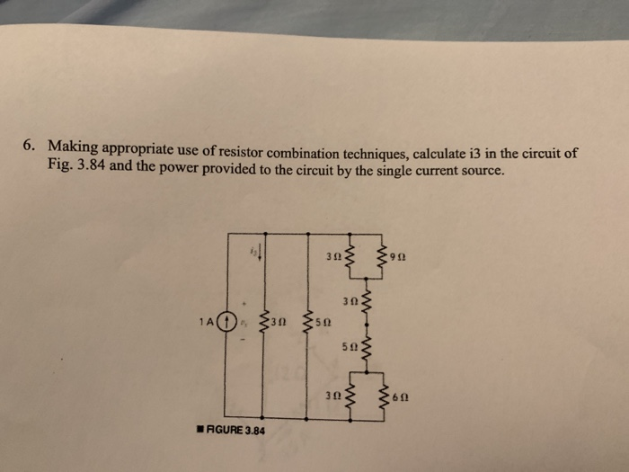 Solved 6. Making appropriate use of resistor combination | Chegg.com