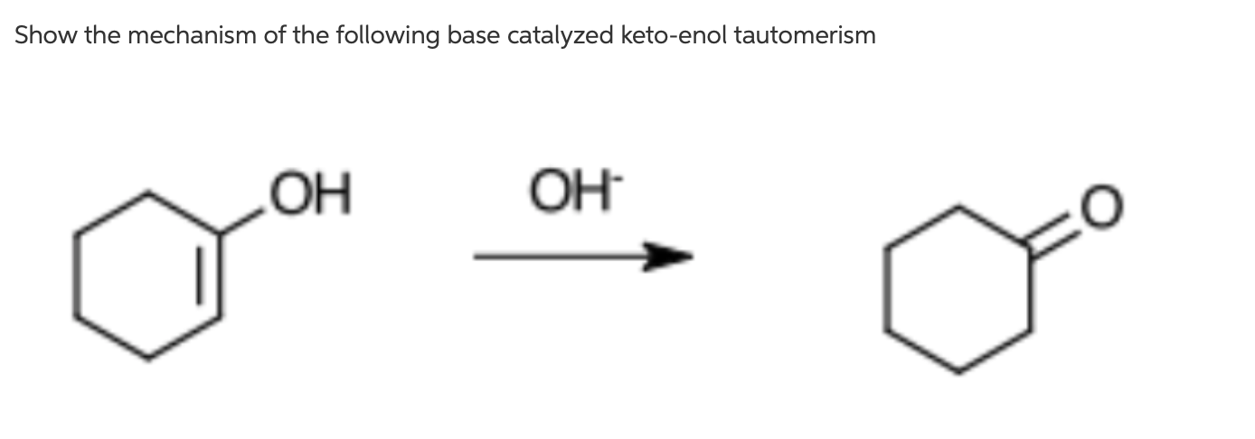 Solved Show the mechanism of the following base catalyzed | Chegg.com