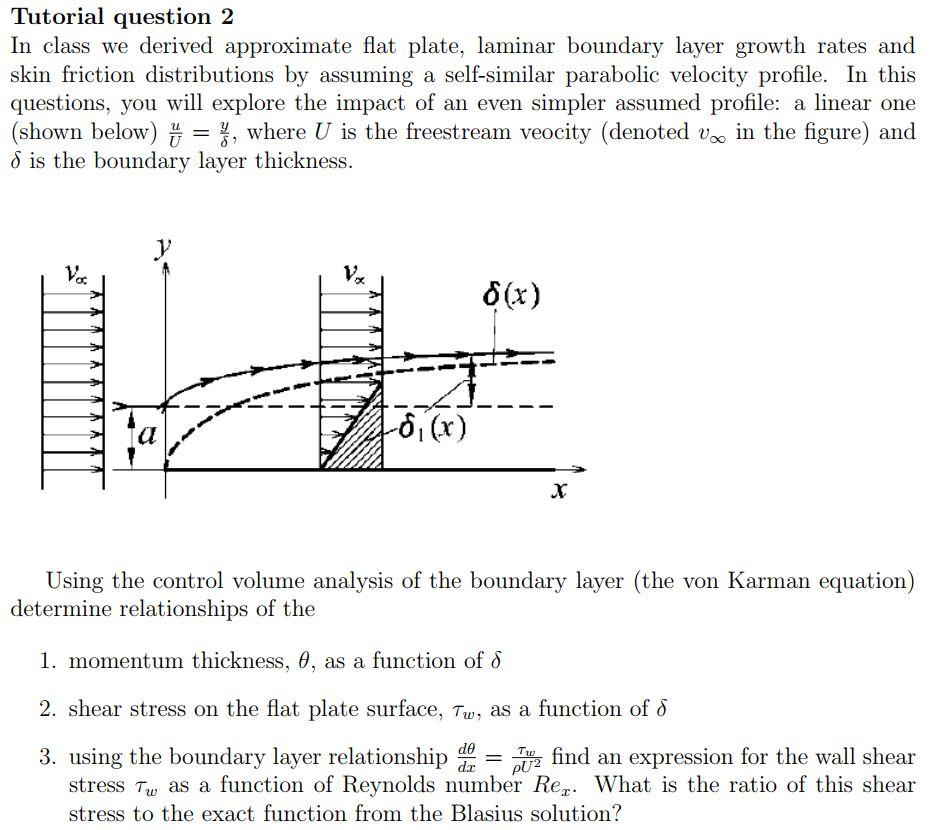 Solved Tutorial question 2 In class we derived approximate | Chegg.com