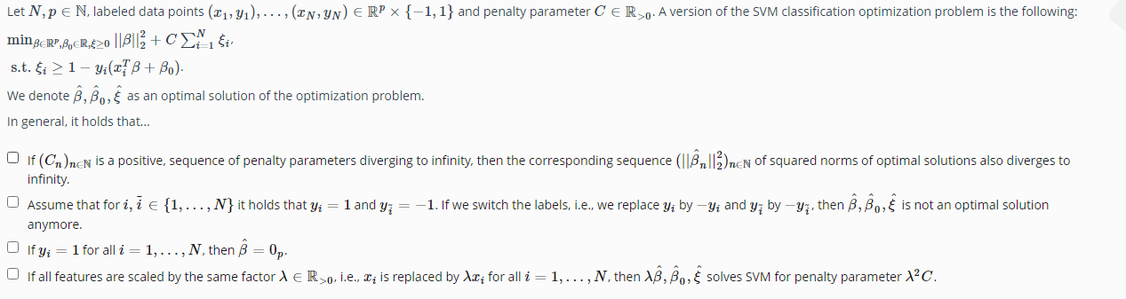 Let N,p∈N, labeled data points | Chegg.com