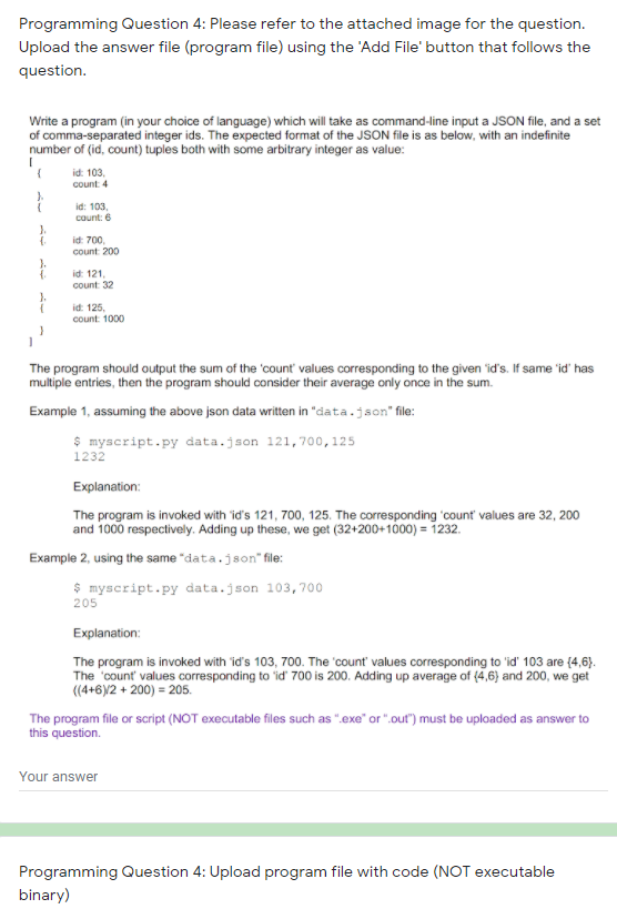 Solved Programming Question 4: Please refer to the attached | Chegg.com