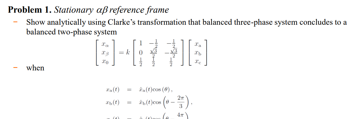 Solved Problem 1. Stationary \\\\alpha \\\\beta reference | Chegg.com
