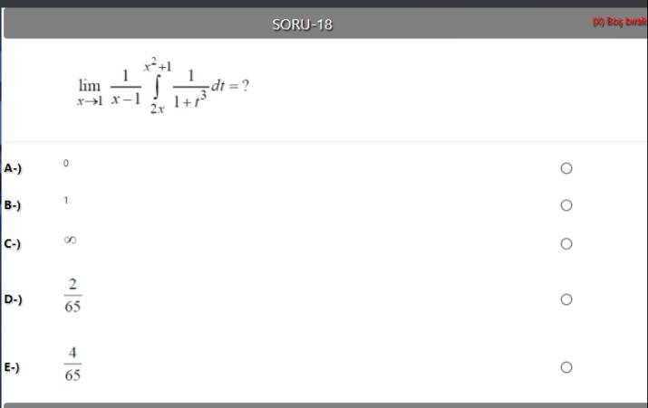 Solved SORU-17 o boss What is the surface area of revolution | Chegg.com