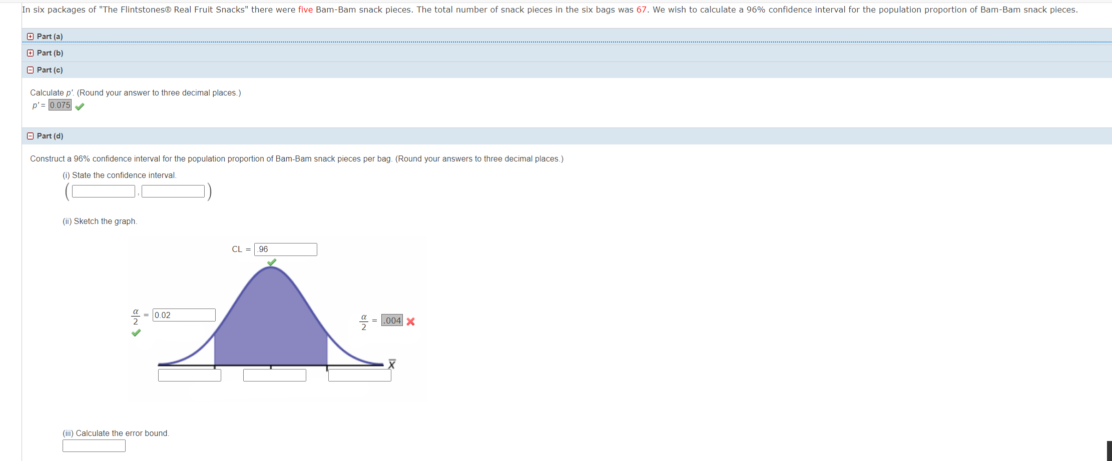 Solved Calculate p′. (Round your answer to three decimal | Chegg.com