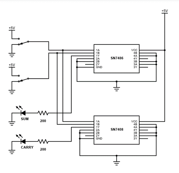 Solved Use the schematic shown below to create your | Chegg.com