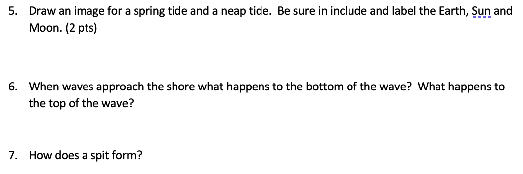 Solved Identify the following glacial features Hints: A: | Chegg.com