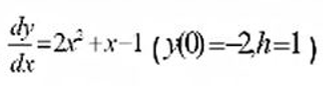 Solved solve the equation with analytical and euler's method | Chegg.com