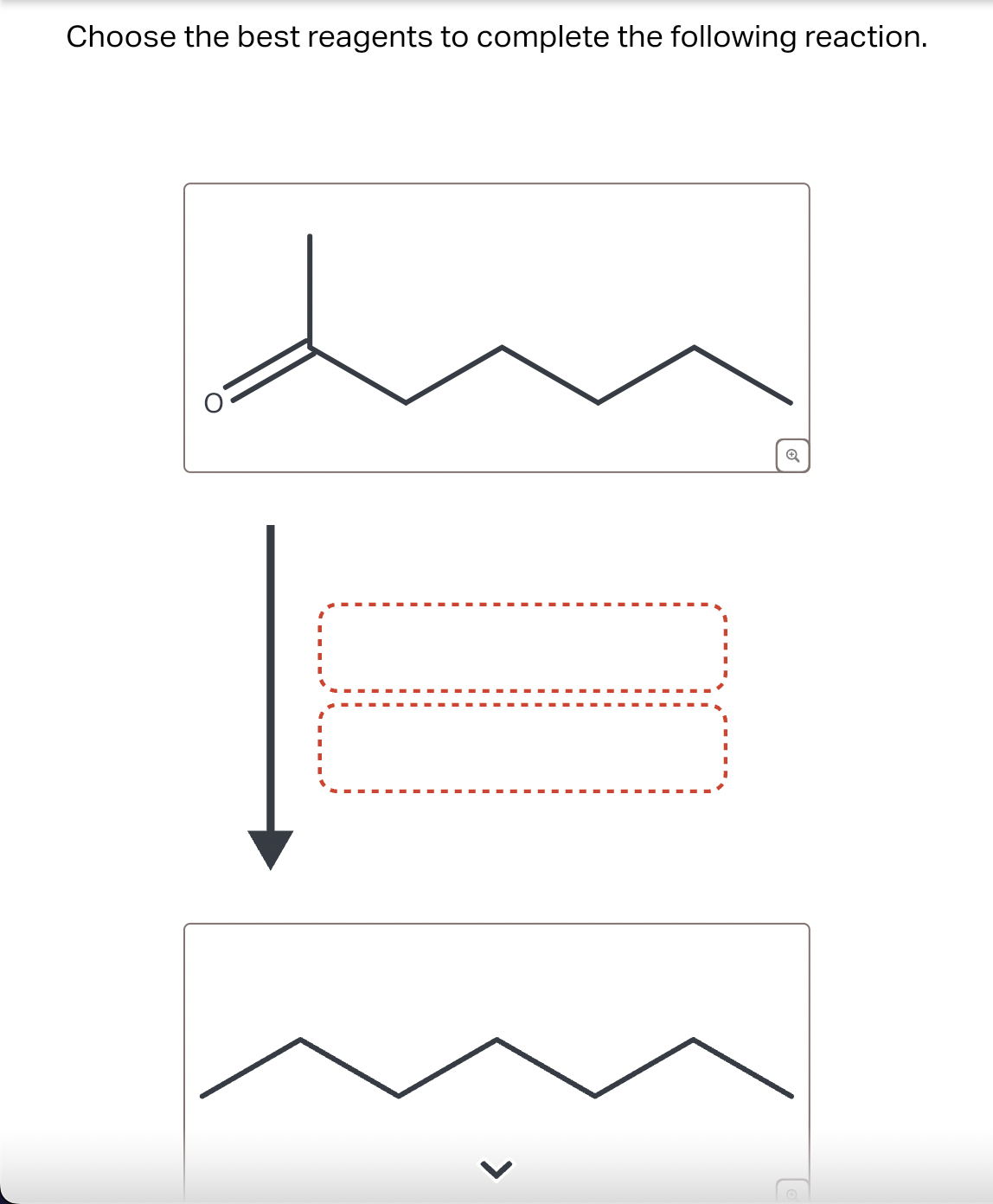 Solved Choose the best reagents to complete the following | Chegg.com