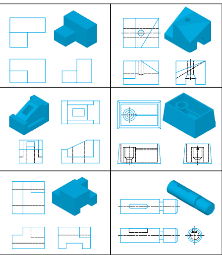 Solved would you be able to draw the front, top and side | Chegg.com