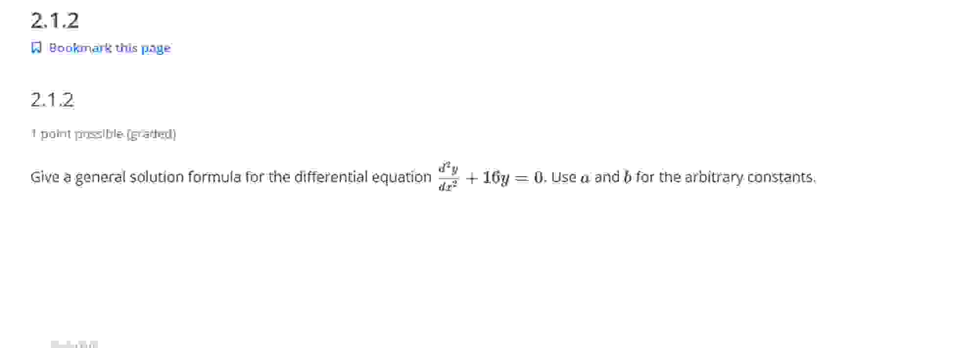 Solved 2.1.2W Boaknark this pige2.1 .2Give a general | Chegg.com