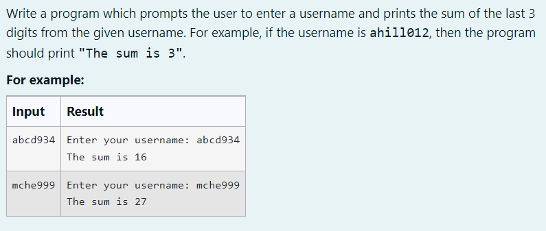 Solved Write a program which prompts the user to enter a | Chegg.com
