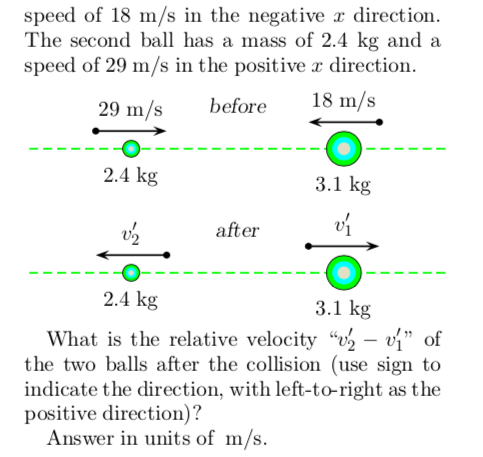 Solved speed of 18 m/s in the negative z direction. The | Chegg.com