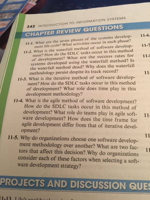 Solved 342 Introduction To Information Systems Chapter