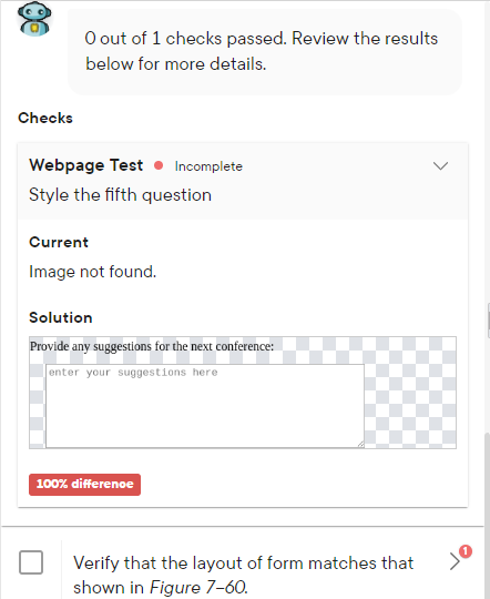 Solved Mark the text Provide any suggestions for the next | Chegg.com