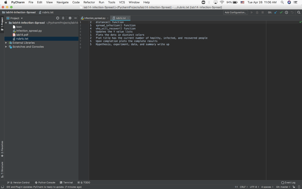 I need help in Computer Science for Python programing | Chegg.com