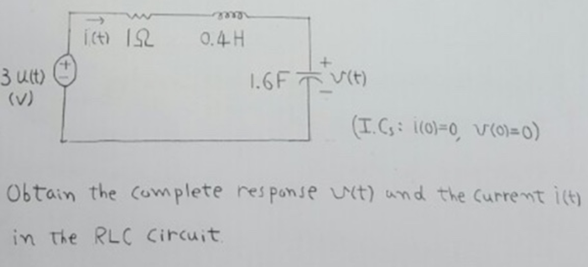 Solved This is a circuit problem that involves capacitors, | Chegg.com