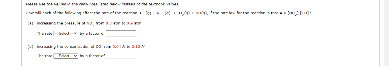 Solved Please use the values in the resources listed below | Chegg.com