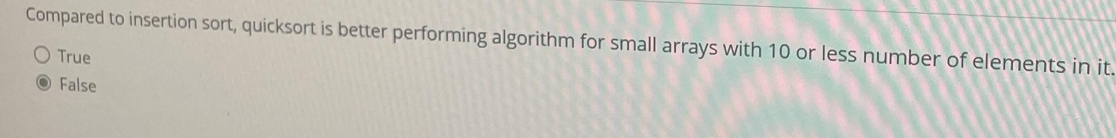 Solved The worst case time complexity of the quicksort | Chegg.com