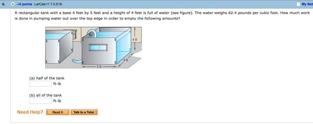 Solved My Not 6. 14 points LarCalc11 7.5.019. A rectangular | Chegg.com Solved My Not 6. 14 points LarCalc11 7.5.019. A rectangular | Chegg.com