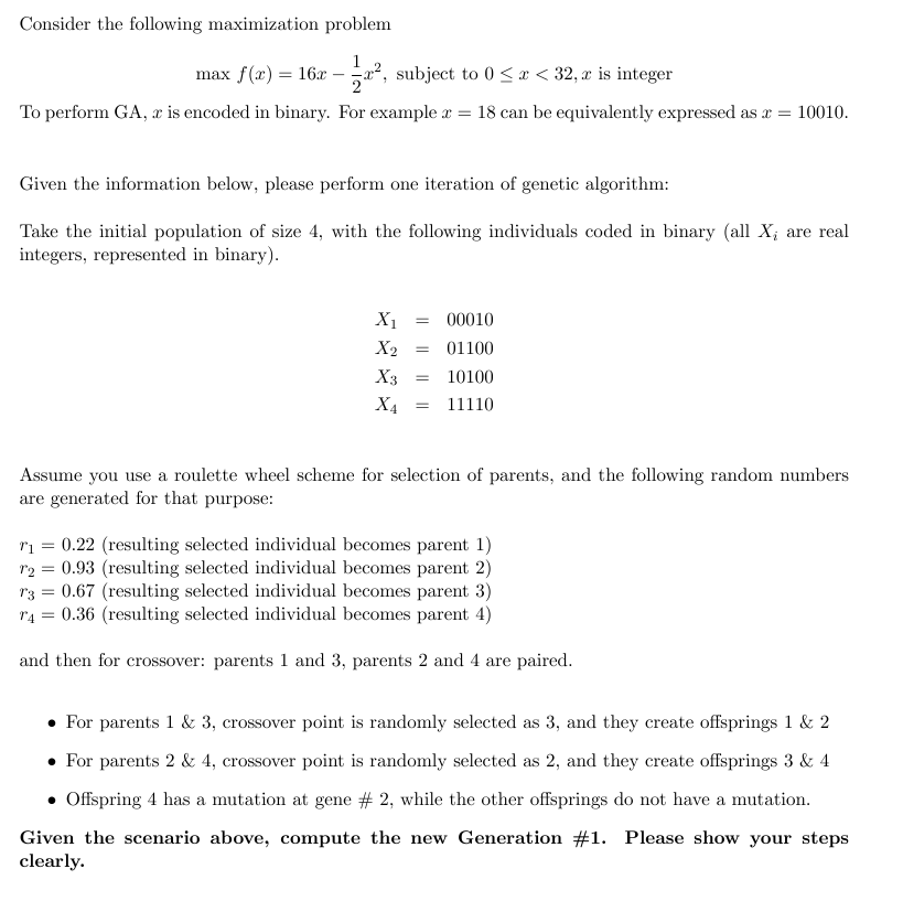 Consider the following maximization problem max f(0) | Chegg.com