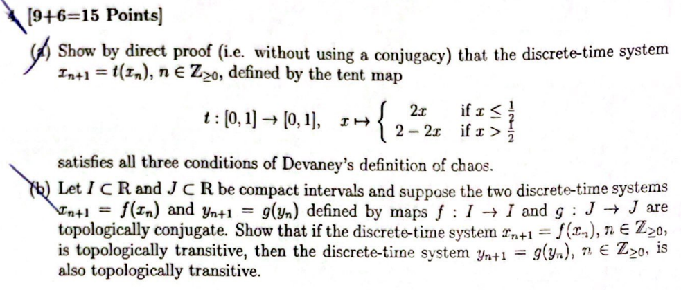 Solved 4. [9+6=15 Points] (a) Show by direct proof (i.e. | Chegg.com