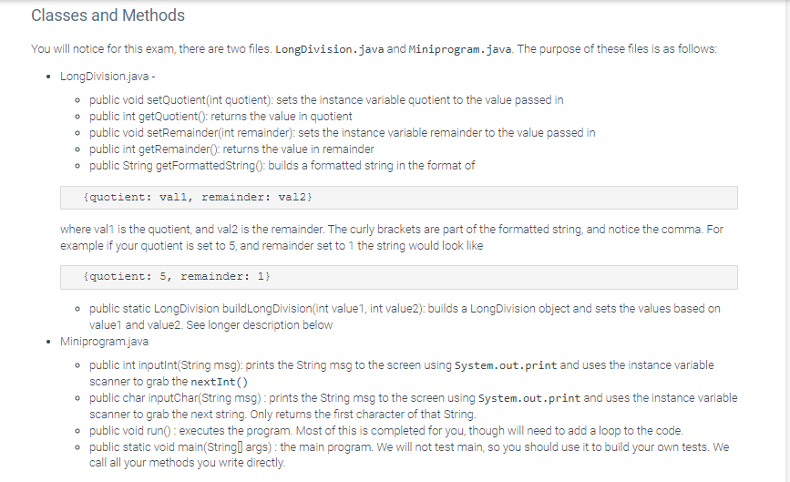 Solved fou will notice for this exam, there are two files. | Chegg.com