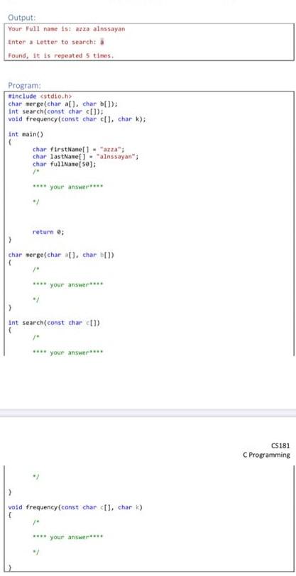 Solved Homework Complete the following program by using | Chegg.com