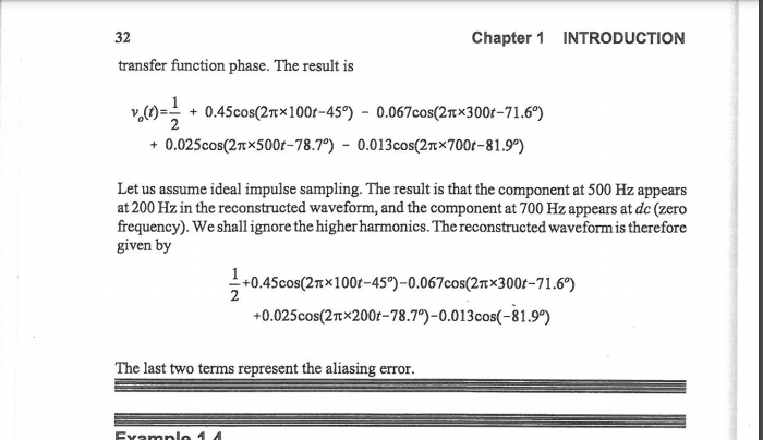 Solved In Example 1.3 on page 31 of Roden, an expression | Chegg.com