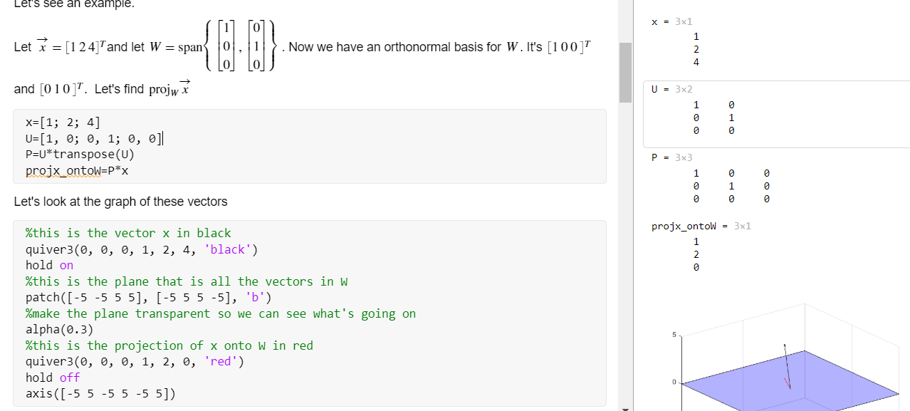 Exercise 1: 2 4 - - 1 UN U Find the projection matrix | Chegg.com