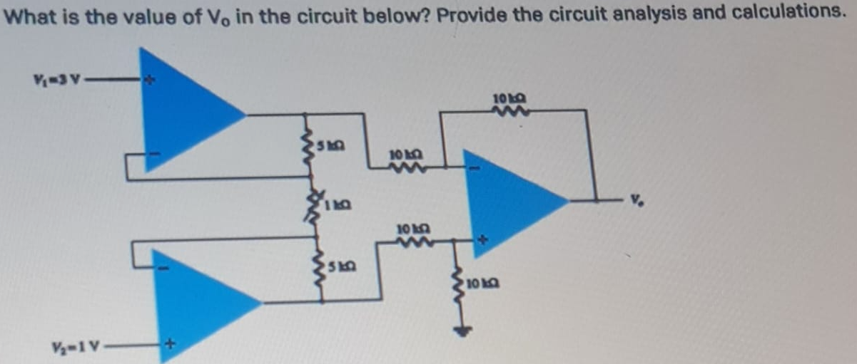 Solved What is the value of V0 in the circuit below? Provide | Chegg.com