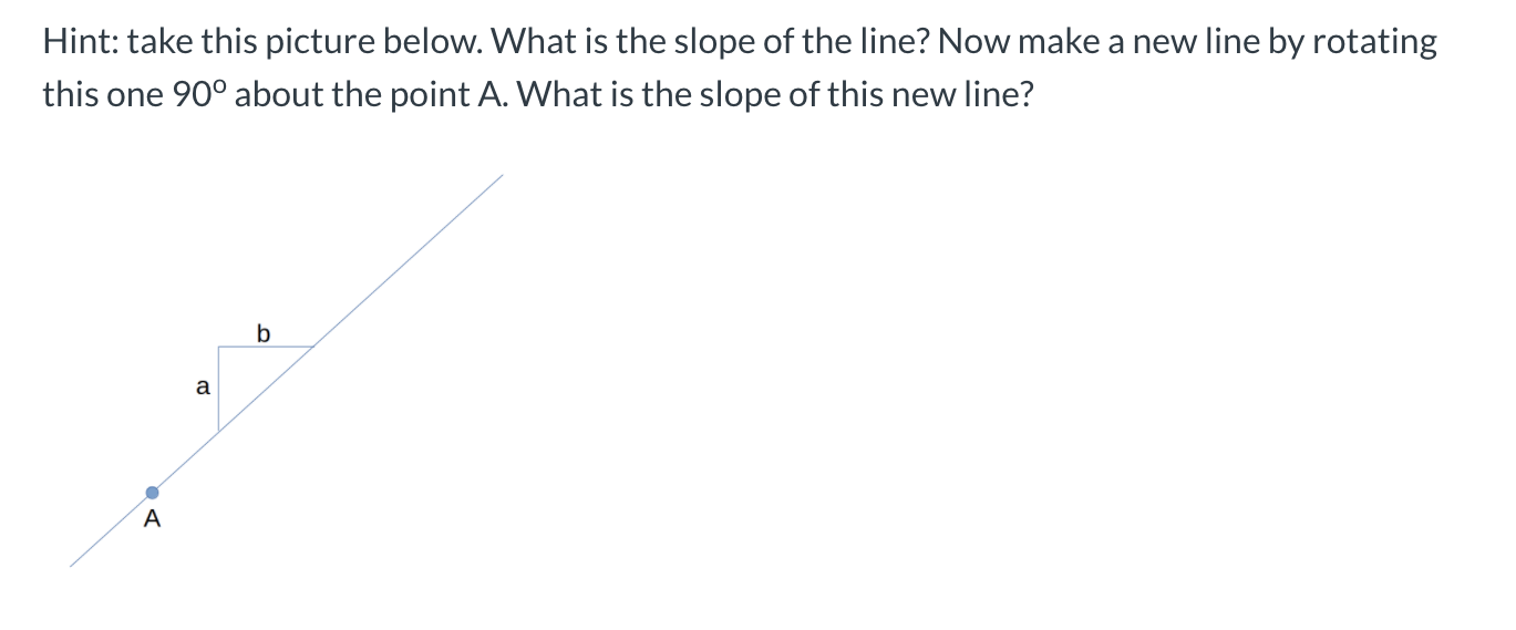Solved How can you tell the slope m1 of a line l1 is | Chegg.com