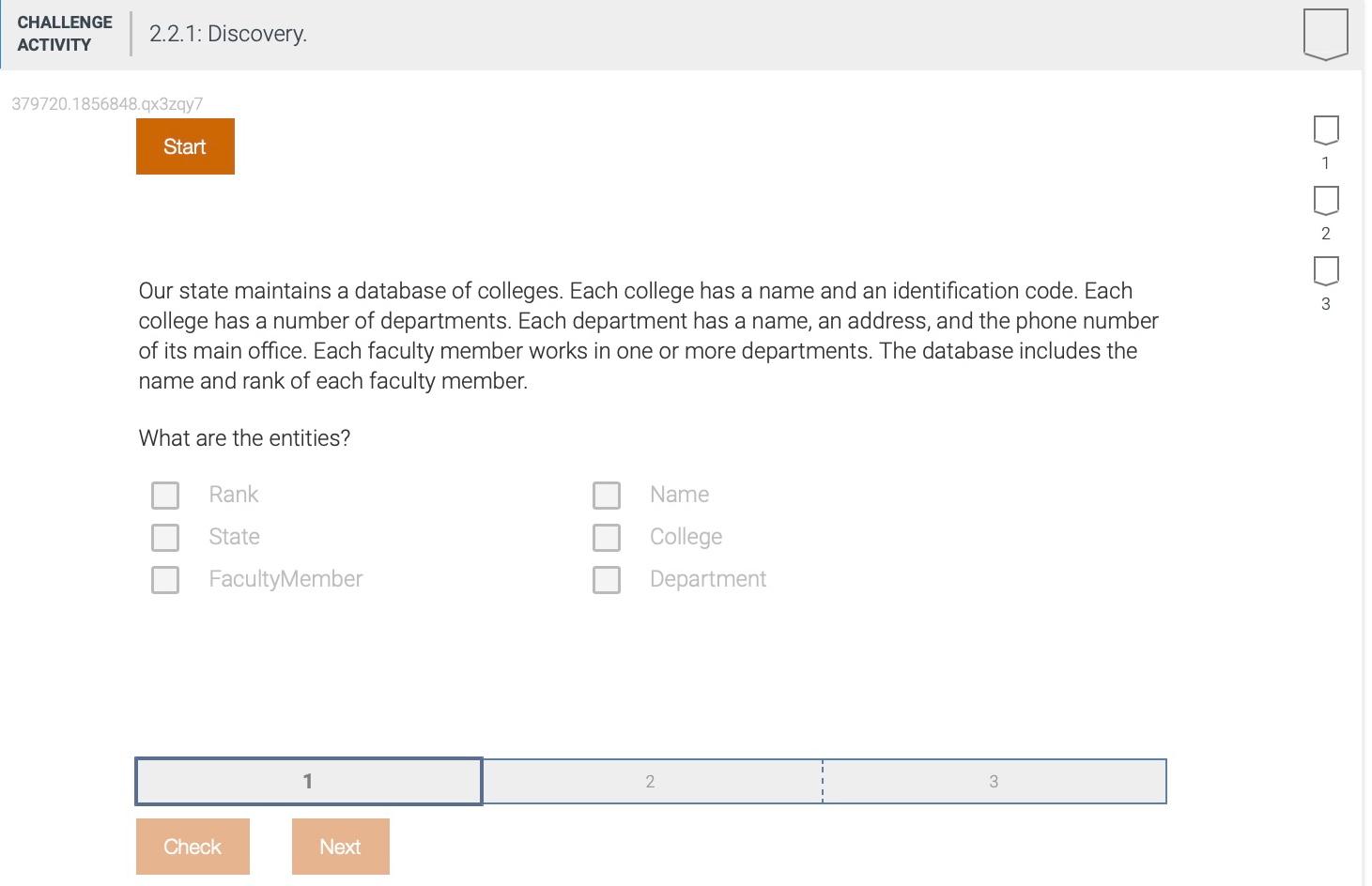 Solved CHALLENGE ACTIVITY 2.2.1: Discovery. | Chegg.com