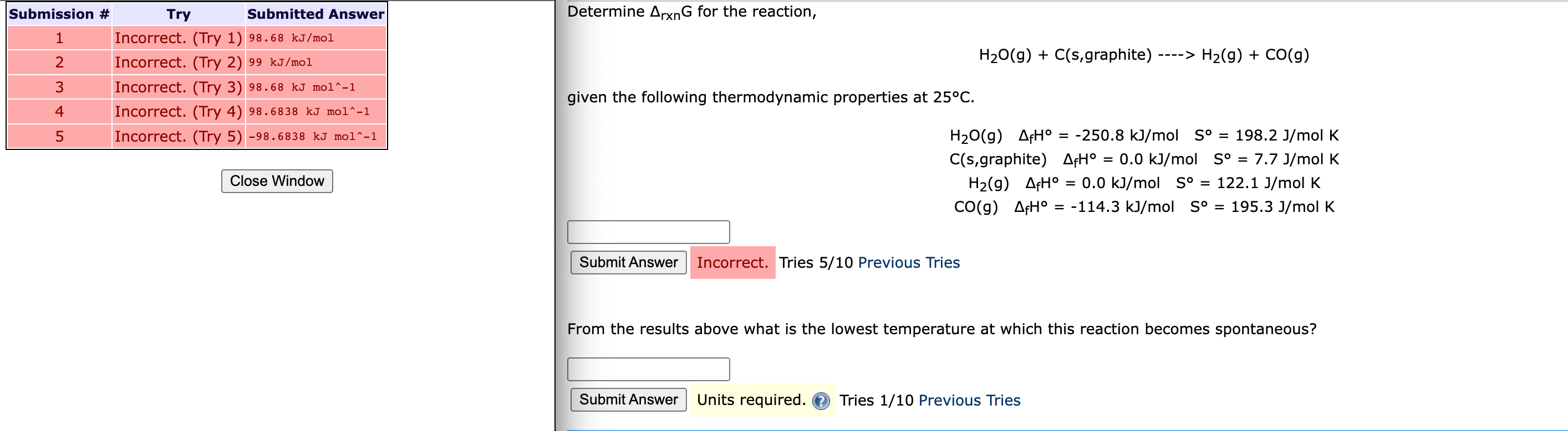 Solved Attached you should be able to see the answers I have | Chegg.com