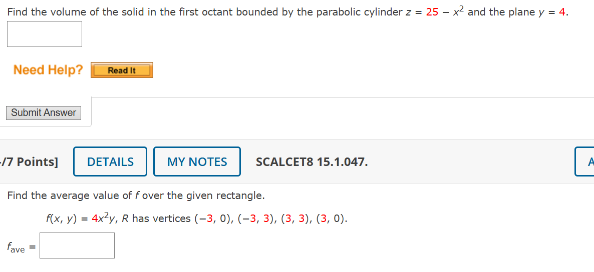 Solved Find the volume of the solid in the first octant | Chegg.com