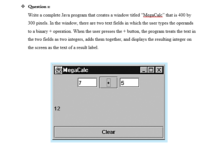 Solved Please do it in (Java) with the steps in netbeans | Chegg.com