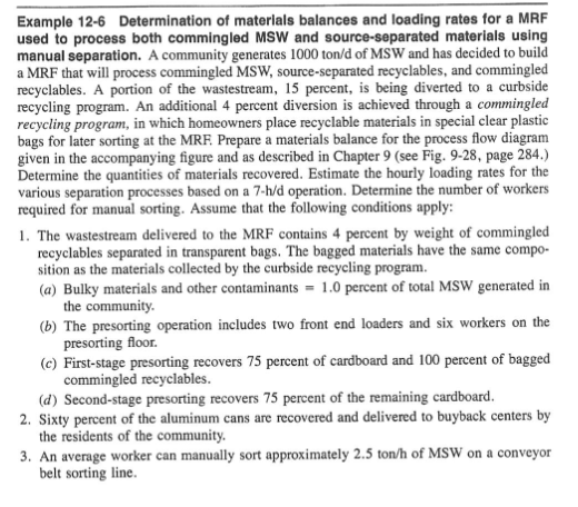 2-19. Analyze the MRF described in Example 12-6, | Chegg.com