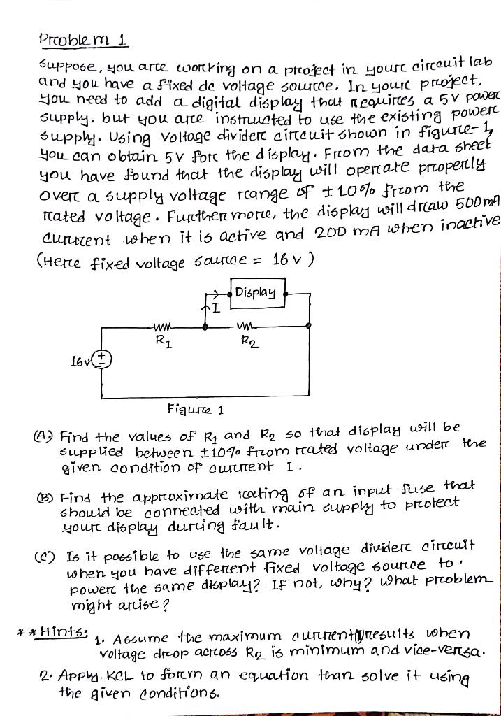 Solved Preoblemi suppose, you are working on a project in | Chegg.com