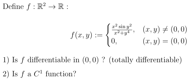 Solved Define f:R2→R: | Chegg.com
