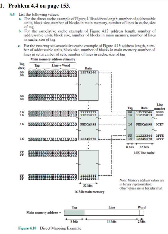 Solved Problem 4.4 ﻿on page 153.4.4 ﻿List the following | Chegg.com