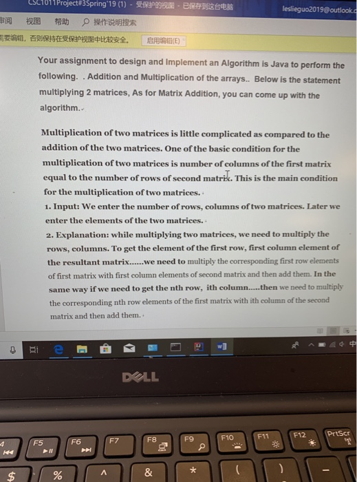 Solved Spring 19 Programming Project 2 Assignment Overview 7925