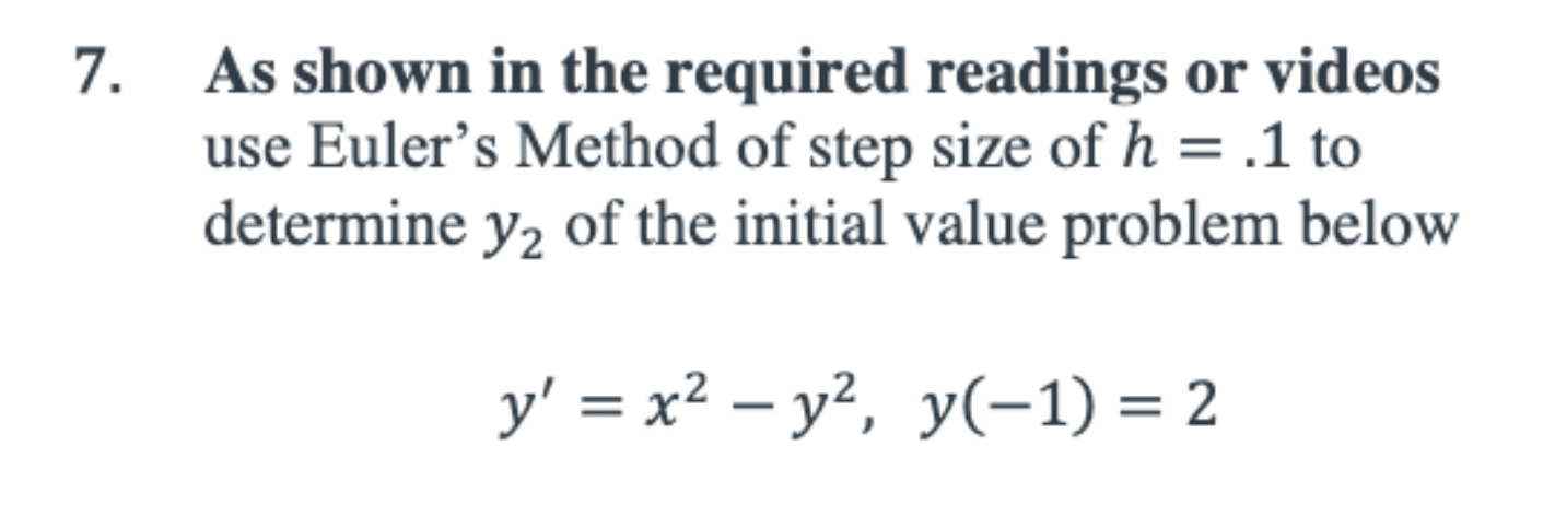 Solved As shown in the required readings or videosuse | Chegg.com