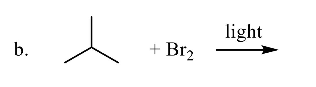 Solved light b. + Br2 | Chegg.com